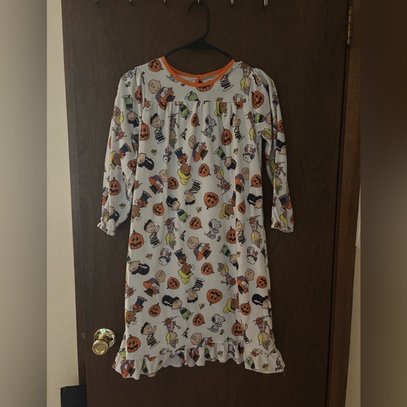 Peanuts | Pajamas | Peanuts Girls Halloween Nightgown Size 8 | Poshmark